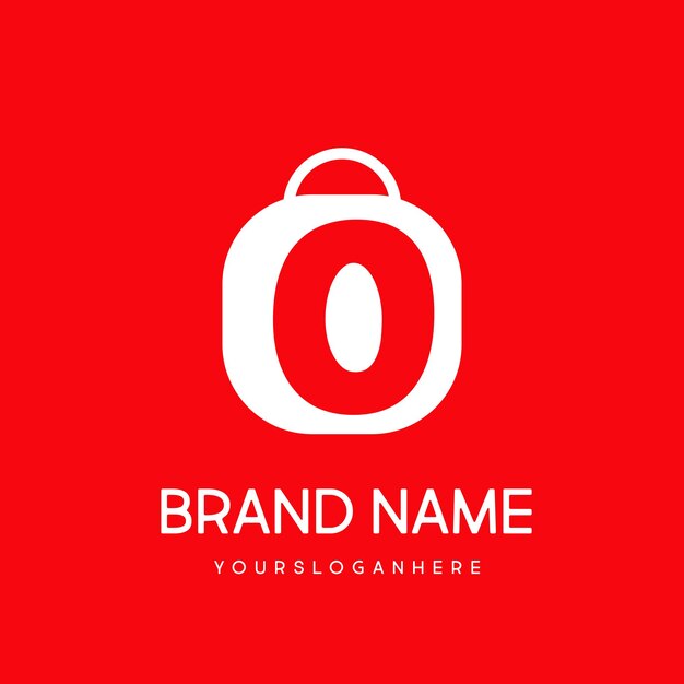 Striking Red and White Circular Brand Logo Design | Jiffy Designs
