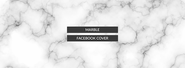 Elegant Marble Texture Facebook Cover Design | Jiffy Designs