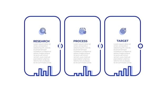 Insightful Infographic Showcasing Research, Process, and Target | Jiffy ...