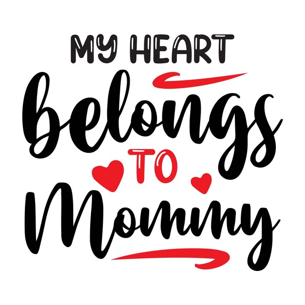 Heartfelt Handwritten Text Expressing Love for Mommy | Jiffy Designs