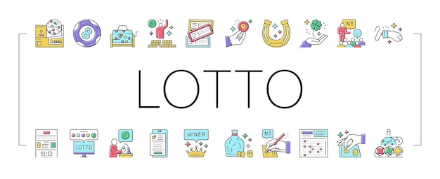 Vibrant Lotto Collection: Diverse Symbols and Visuals | Jiffy Designs