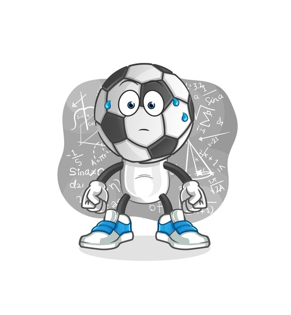 Adorable Cartoon Soccer Ball Character with Expressive Eyes | Jiffy Designs