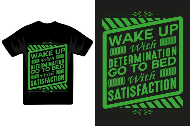 Motivational Slogan with Vibrant Green and Black Design | Jiffy Designs