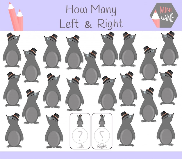 Engaging Penguin Counting Game with Vibrant Visuals | Jiffy Designs