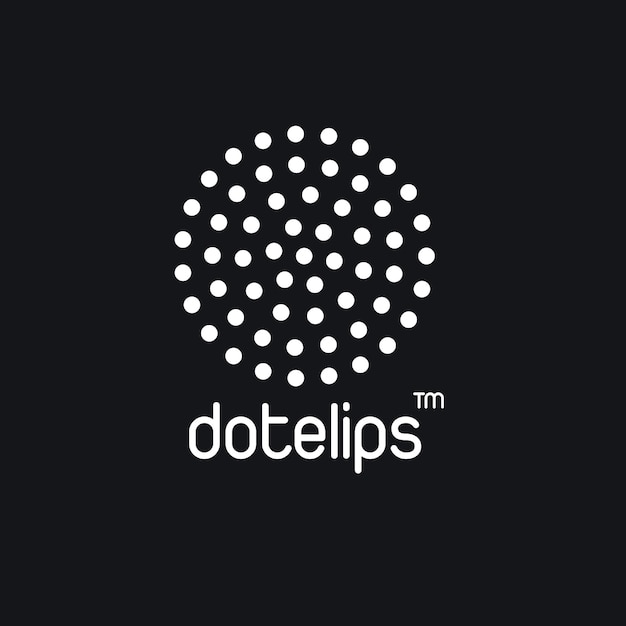 Elegant Dot Pattern Logo with Minimalist Typographic Design | Jiffy Designs
