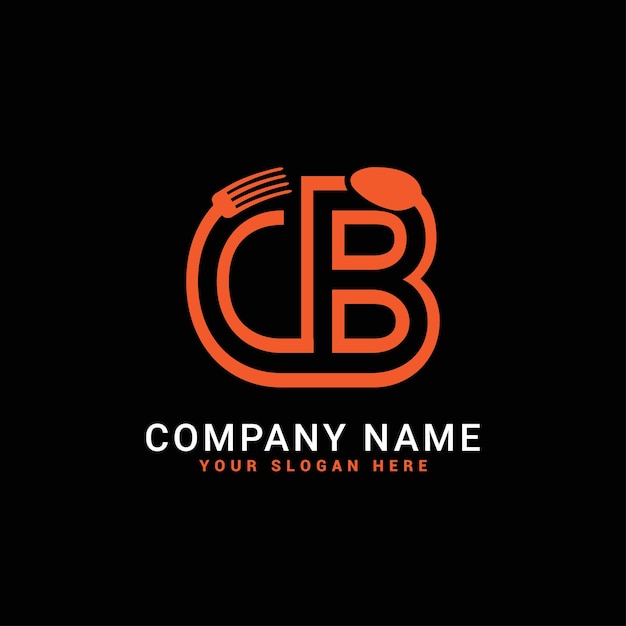 Captivating Monogram Design with Vibrant Orange Accents | Jiffy Designs