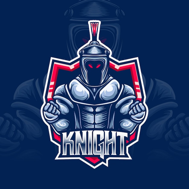 Formidable Knight Emblem - Powerful Warrior Symbol | Jiffy Designs