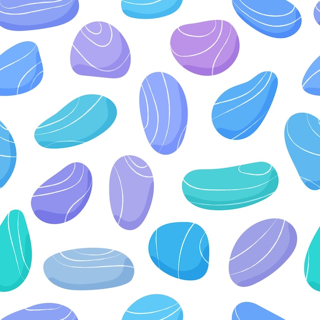 Vibrant Pebble Pattern in Soothing Hues | Jiffy Designs