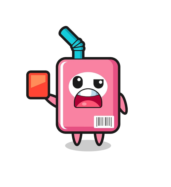 Adorable Juice Box Character Holding Angry Face | Jiffy Designs