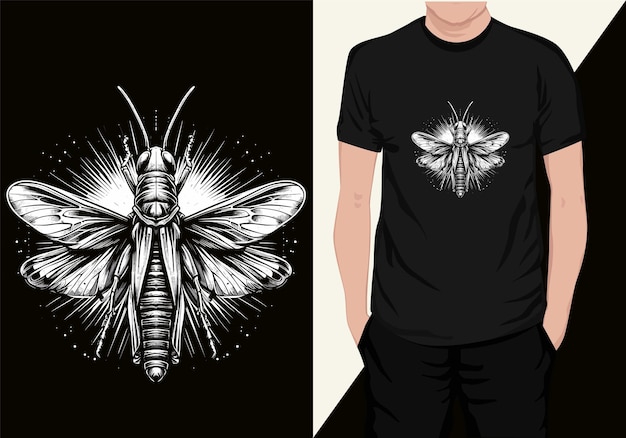 Mystical Moth Illustration with Radiant Bursts of Light | Jiffy Designs