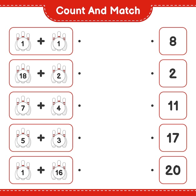 Engaging Math Puzzle: Count and Match Numbers | Jiffy Designs