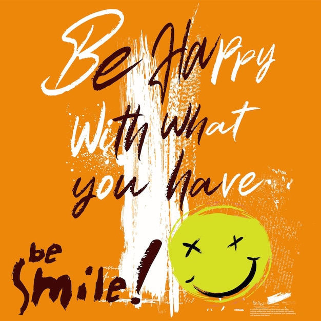 Uplifting Smiley Face Artwork with Motivational Lettering | Jiffy Designs