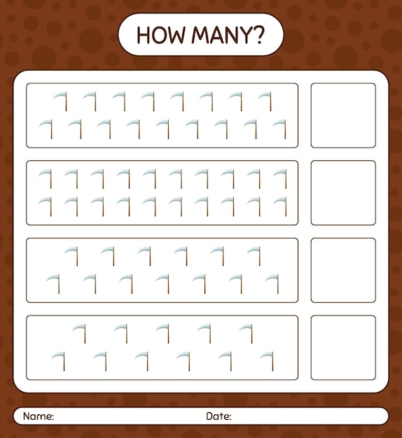 Engaging Counting Practice with Customizable Template | Jiffy Designs