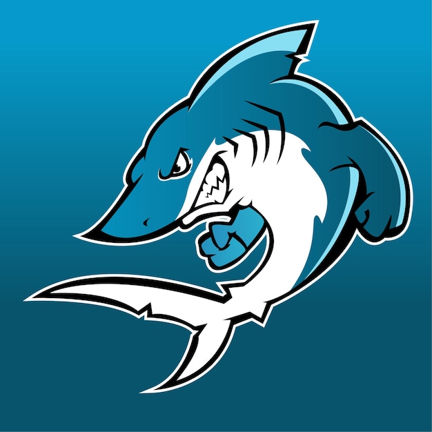 Fierce and Fierce Shark Mascot Logo Design | Jiffy Designs