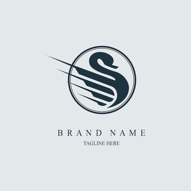 Sleek and Stylized Swan Logo for Premium Branding | Jiffy Designs