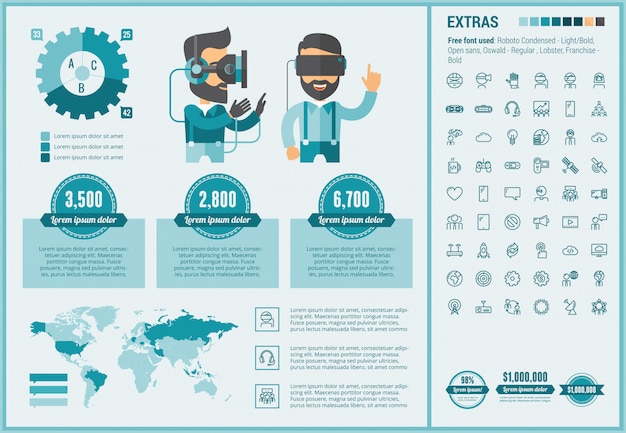 Innovative Virtual Reality Technology Showcased in Engaging Infographic ...