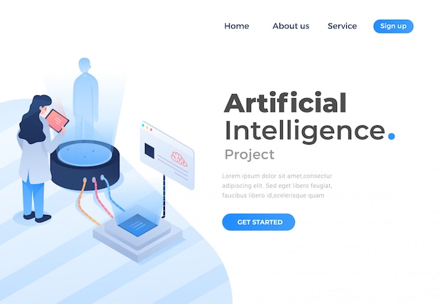 Cutting-Edge Artificial Intelligence Project with Futuristic Technology | Jiffy Designs