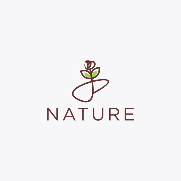 Elegant Nature-Inspired Emblem with Flourishing Leaf | Jiffy Designs