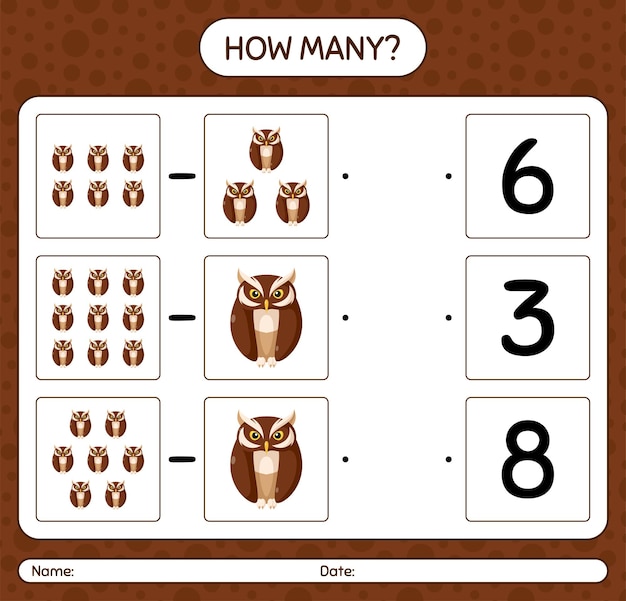 Counting Cute Owls: A Whimsical Visual Puzzle | Jiffy Designs
