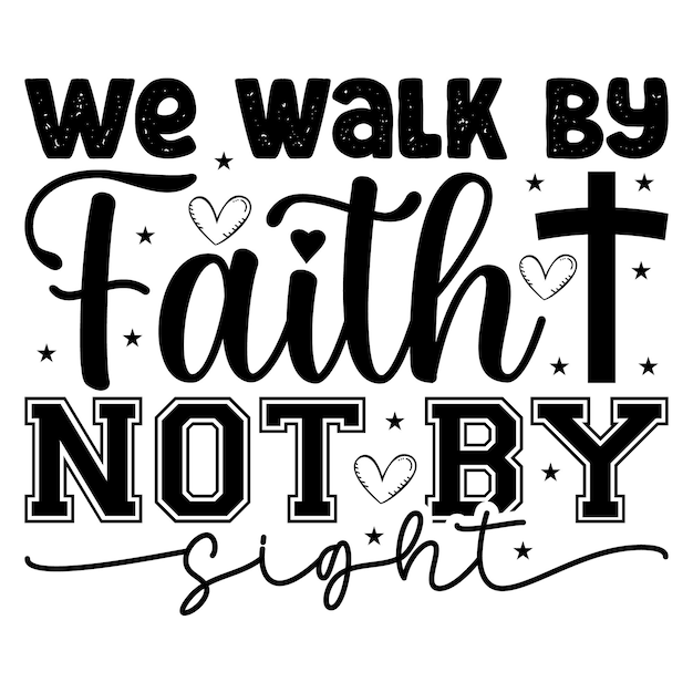 Inspirational Typographic Design with Faith and Belief Motifs | Jiffy ...