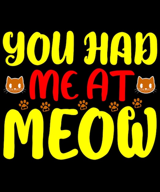 Playful Cat-Themed Slogan with Paw Prints | Jiffy Designs