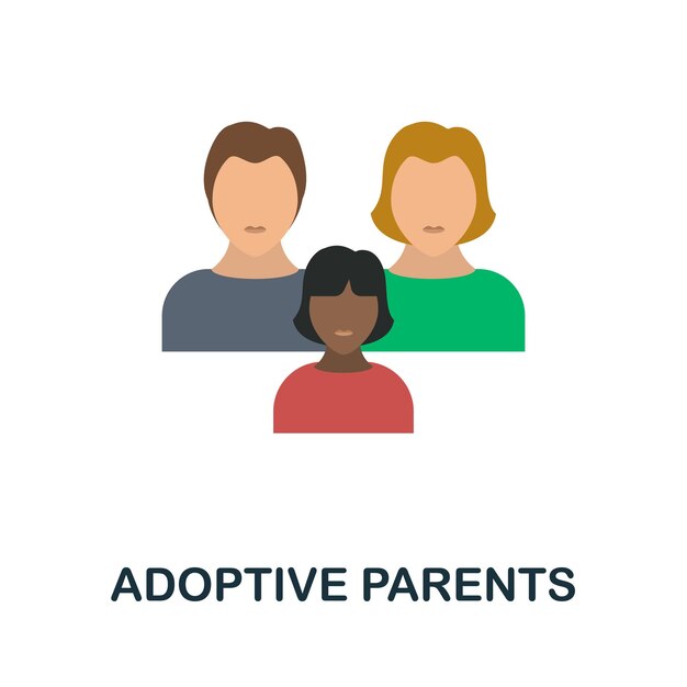 Diverse Family Portrait of Adoptive Parents and Child | Jiffy Designs