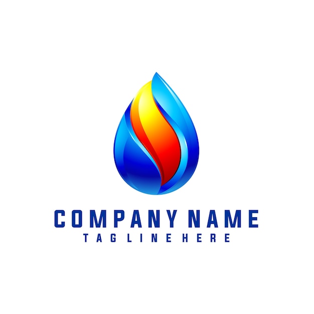 Vibrant Flame-Inspired Logo with Gradient Colors | Jiffy Designs