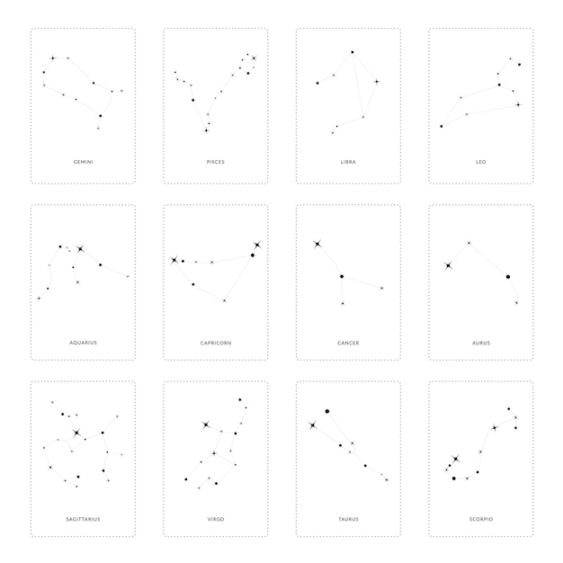 Minimalist Starry Night Sky with Scattered Celestial Dots | Jiffy Designs