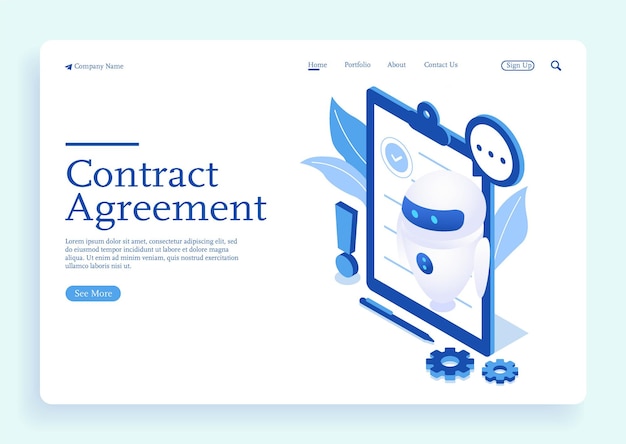 Vibrant Paperwork: A Formal Agreement's Dynamic Illustration | Jiffy ...