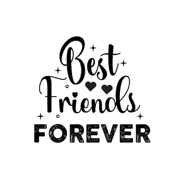 Heartfelt Friendship Motto in Elegant Handwritten Style | Jiffy Designs