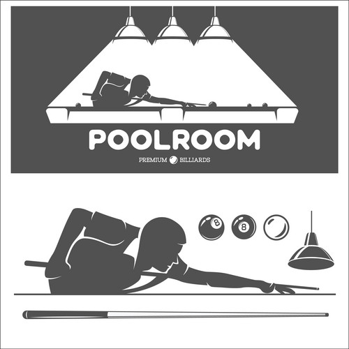 Billiard Set Of Vector Design Elements | Jiffy Designs