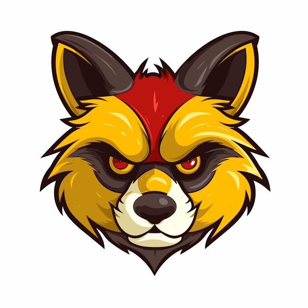 Fierce and Ferocious Fox: Vibrant Mascot Design | Jiffy Designs