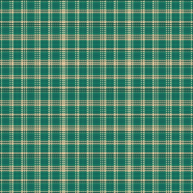 Vibrant Green and Gold Plaid Pattern | Jiffy Designs