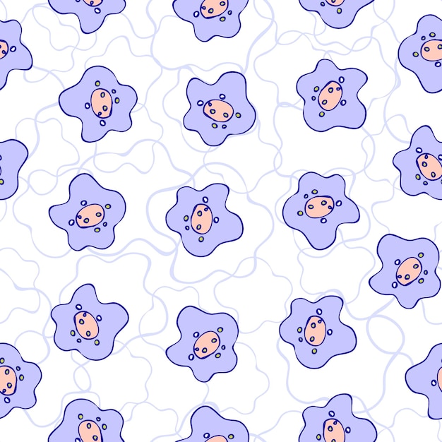 Adorable Smiling Star-Shaped Characters in Vibrant Purple Hues | Jiffy ...