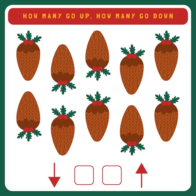 Festive Carrot Counting Puzzle: A Fun Holiday Activity | Jiffy Designs