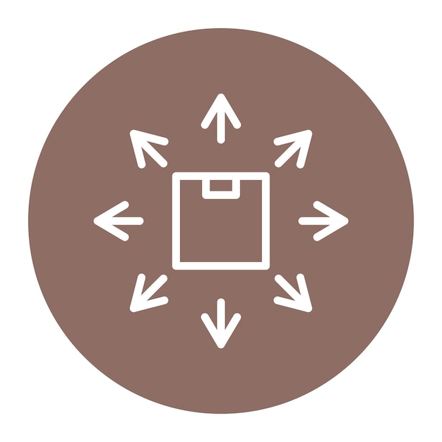 Versatile Delivery Icon: Adaptable to Multiple Contexts | Jiffy Designs