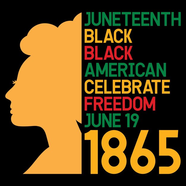 Celebration of Black American Freedom on Juneteenth 1865 | Jiffy Designs