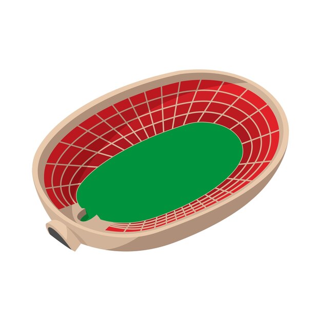 Vibrant Oval Grid Pattern with Green Center | Jiffy Designs