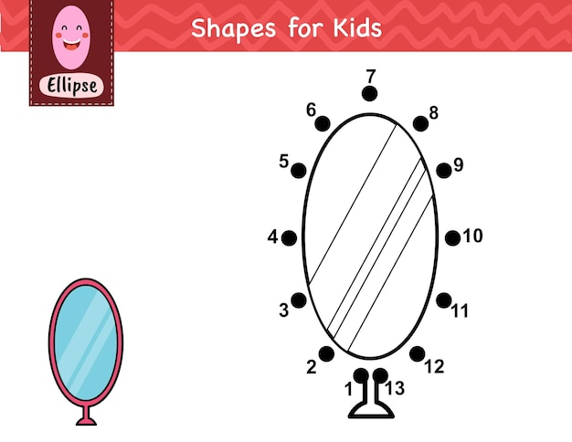 Delightful Ellipse Shapes Teach Kids Geometry | Jiffy Designs