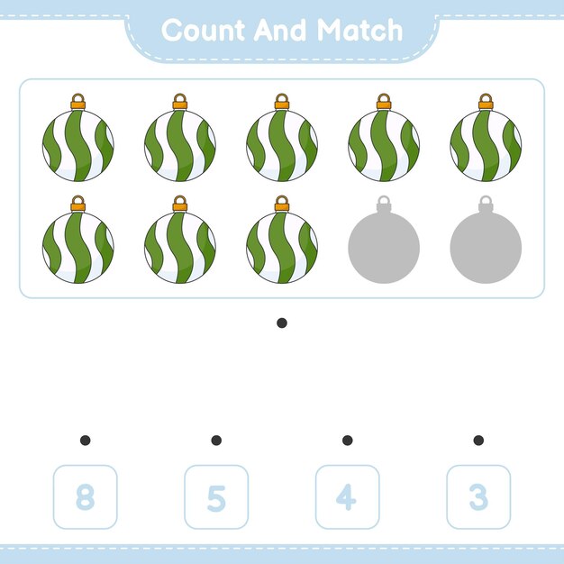 Counting Watermelon Ornaments and Matching Numbers | Jiffy Designs