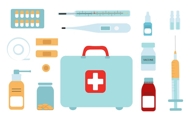 Comprehensive Medical Kit with Essential Supplies and Treatments ...