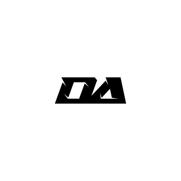 Sleek and Modern DA Monogram Logo Design | Jiffy Designs