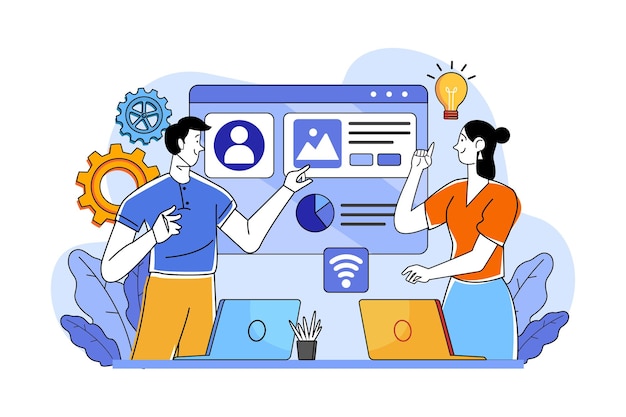 Collaborative Digital Workspace with Productivity Tools and Devices ...
