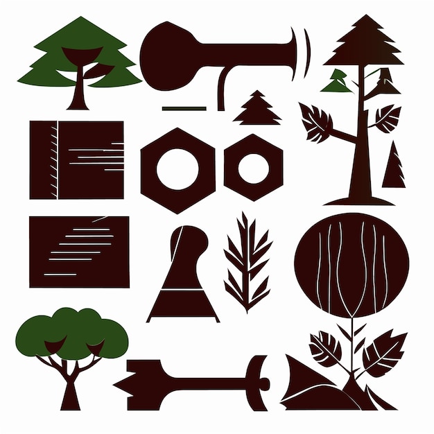 Versatile Nature-Inspired Graphic Elements Collection | Jiffy Designs