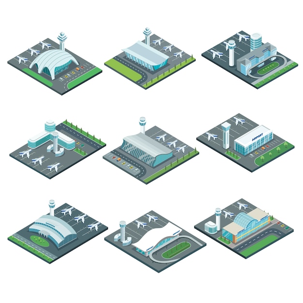 Versatile Isometric Architectural Elements for Creative Design | Jiffy ...