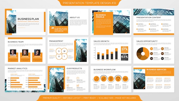 Visually Captivating Business Presentation with Striking Imagery and ...