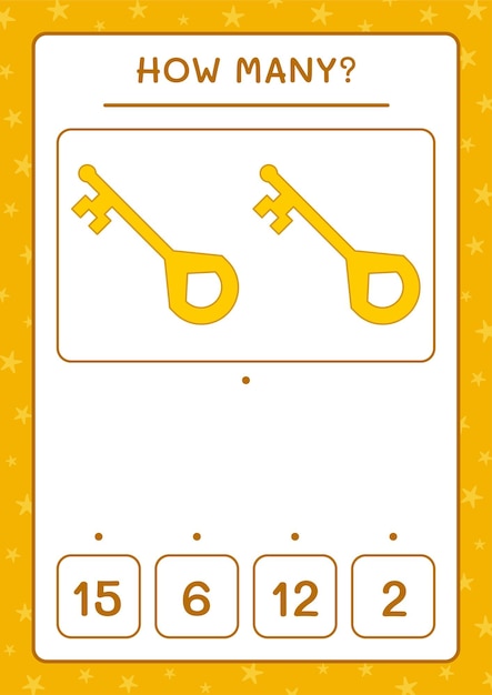 Counting Keys: A Playful Math Puzzle | Jiffy Designs