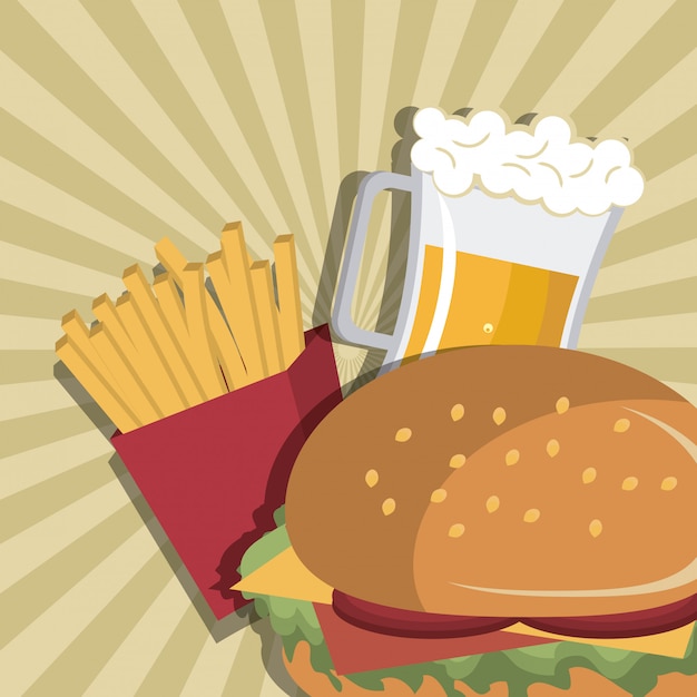 Delicious Pub Fare: Burgers, Fries, and Frothy Brews | Jiffy Designs