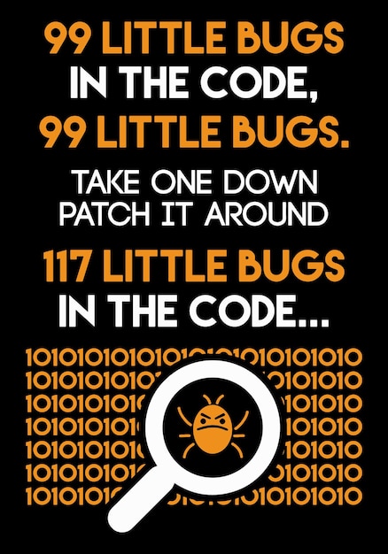 Quirky Digital Bugs Swarming in Computer Code Illustration | Jiffy Designs