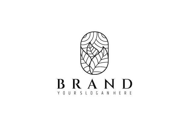 Intricate Geometric Oval Logo with Brand Typography | Jiffy Designs
